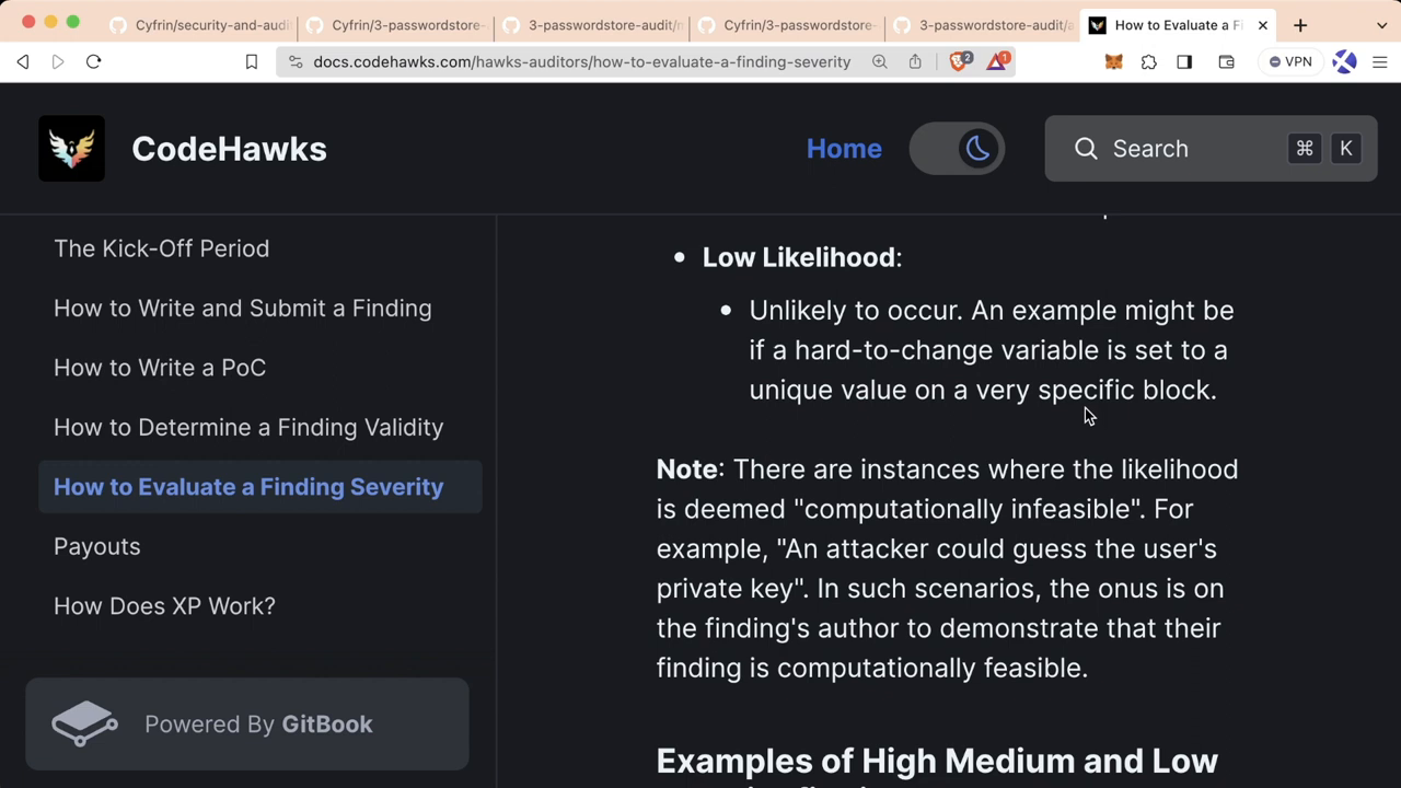 Severity Rating Introduction
