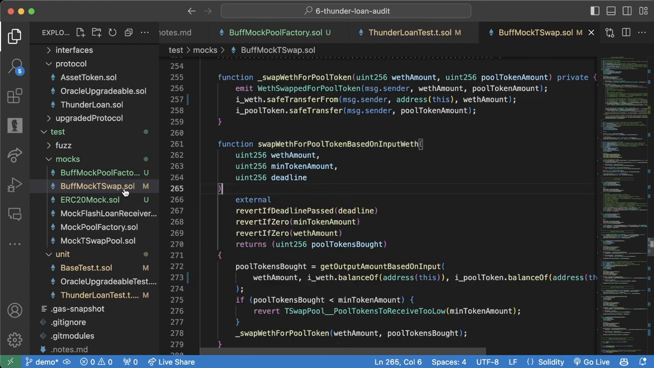 Oracle Manipulation: ThunderLoan Poc